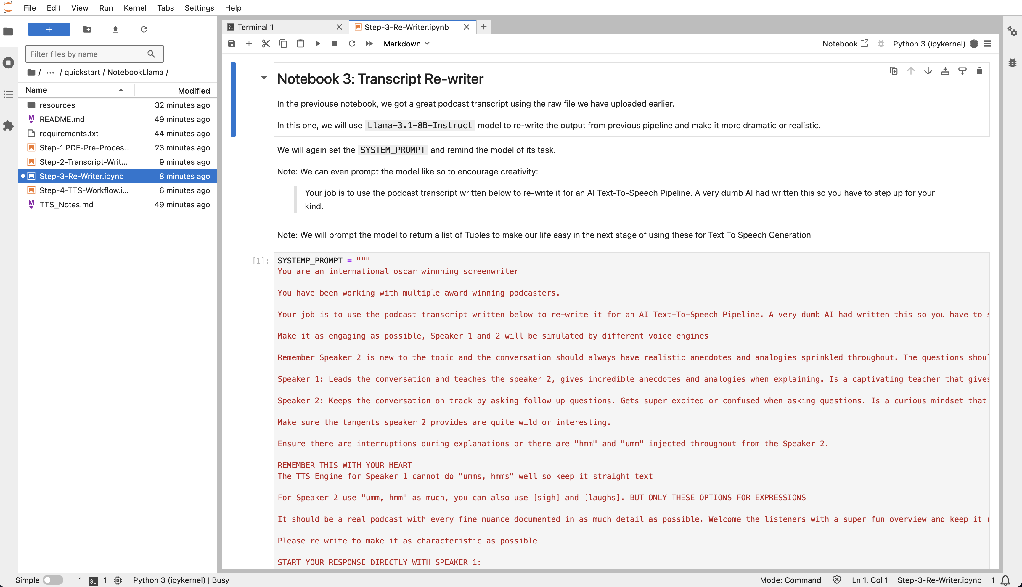 Deploying and Using Notebook Llama on Hyperstack: A Quick Start Guide
